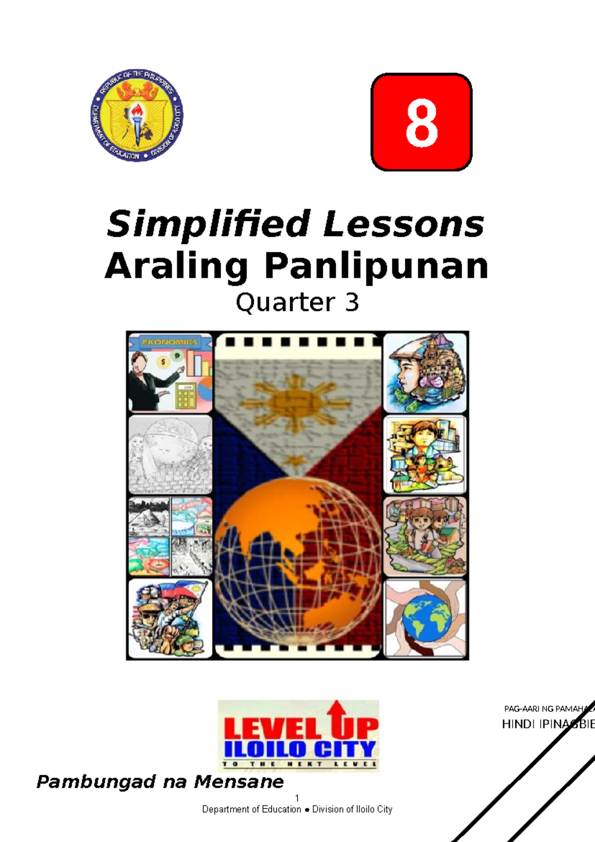 720919358 Grade 8 3rd Quarter Araling Panlipunan: Mga Aralin sa ...