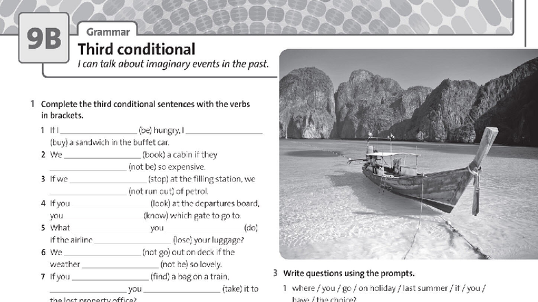 B1.2 Unit 9 E-Learn Grammar Practice: Third Conditional Exercises - Studocu