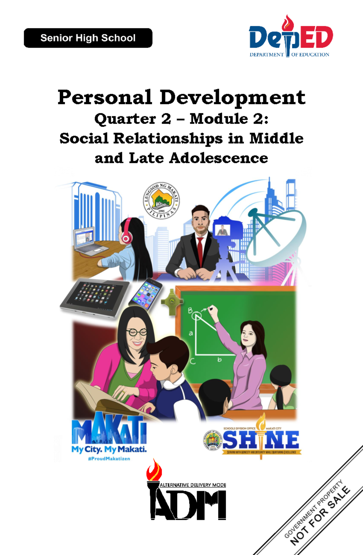 Personal Development Q2 M2: Social Relationships in Adolescence - Studocu