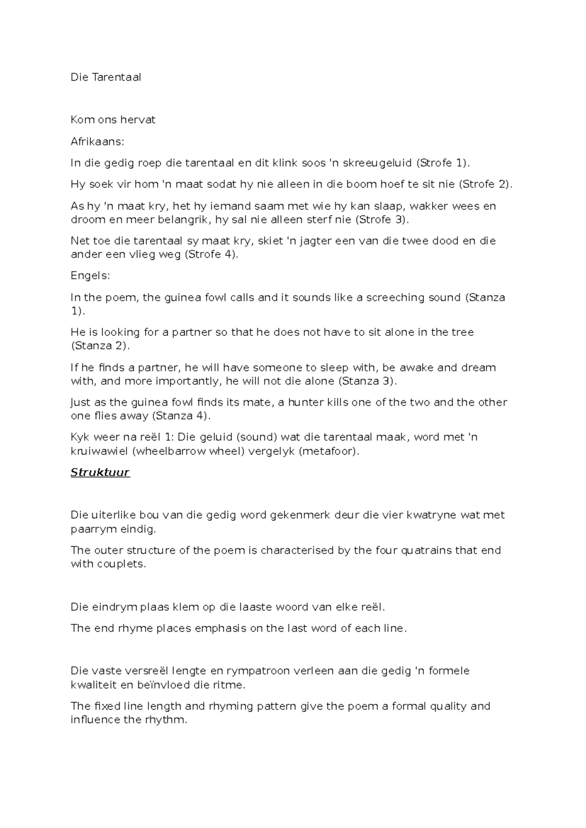 2024-2026 Graad 10-12 Voorgeskrewe Literatuur oorwegings - Studocu