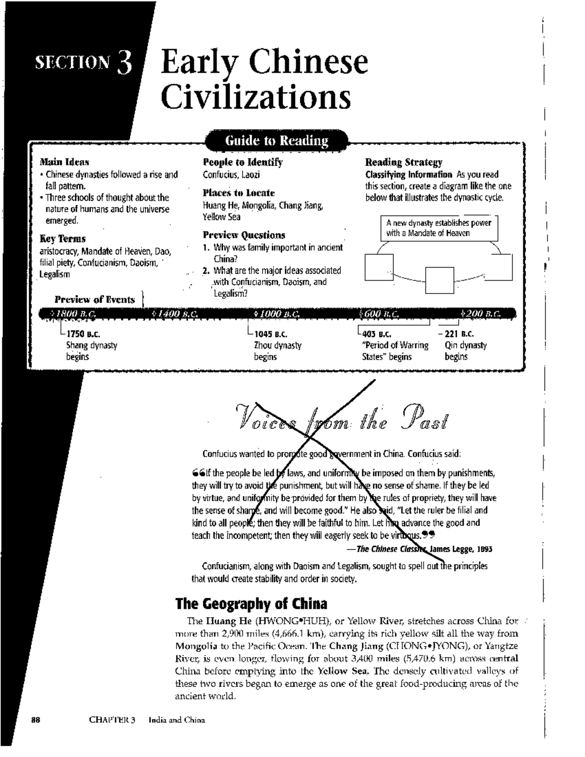 Jacob Torrico - WH 3.3 Early China - SECTION 3 Early Chinese ...