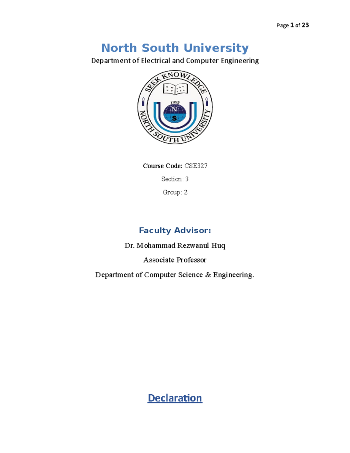 Movie Theatre Management System Project - CSE2303 Group 2 Report - Studocu