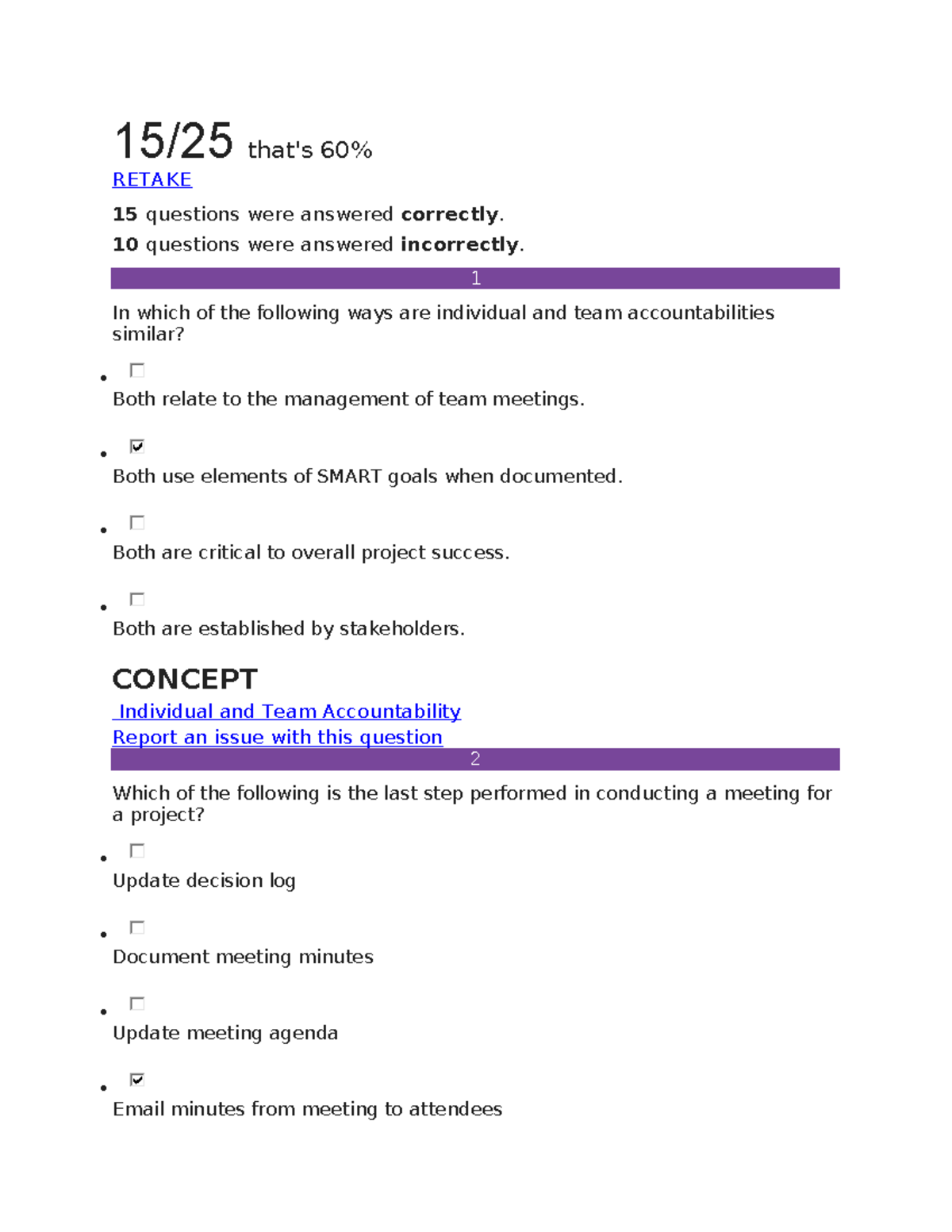 PMGT 301 - Unit 3 Milestone 3 - Understanding Accountability in ...