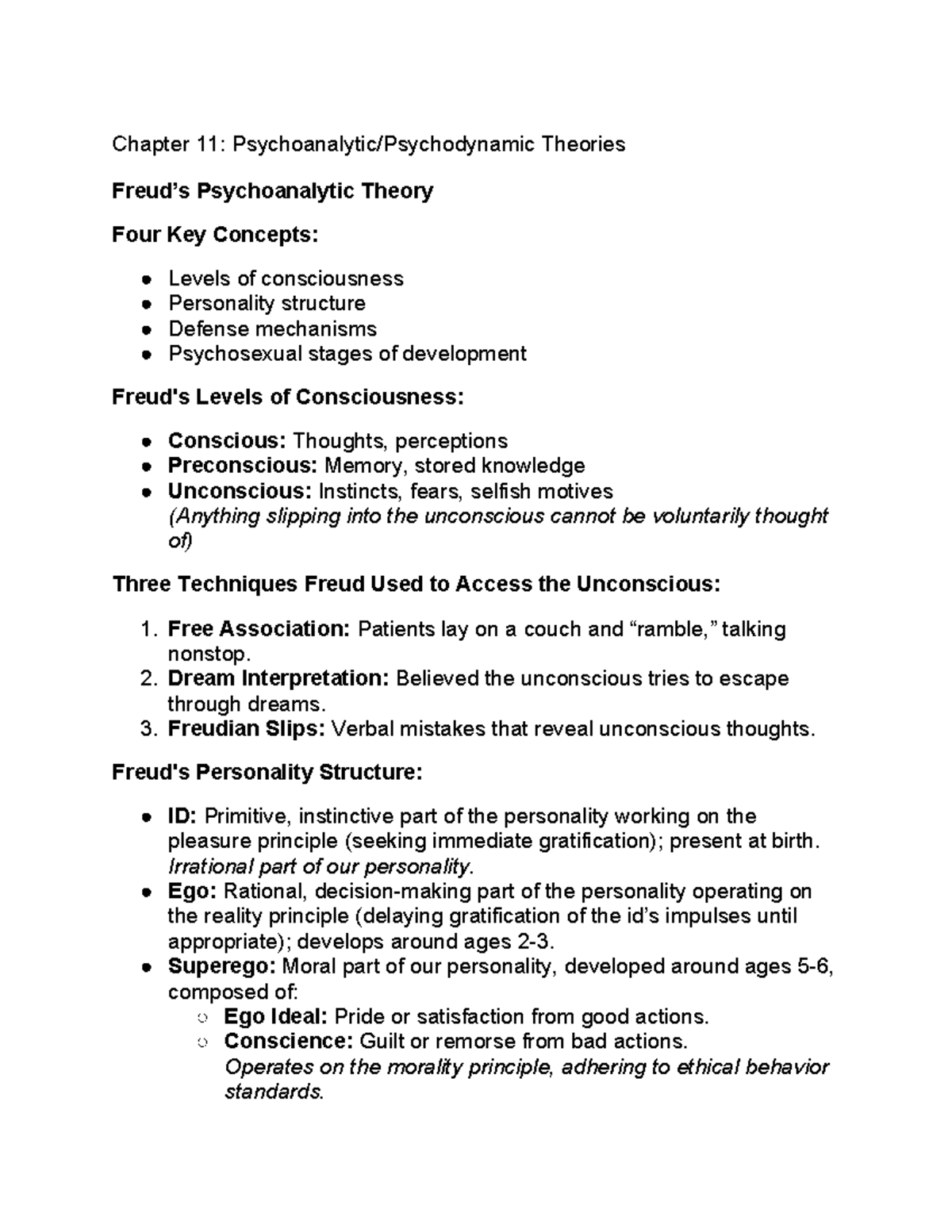 Psychodynamic and Social Psychology Theories: Key Concepts Explained ...
