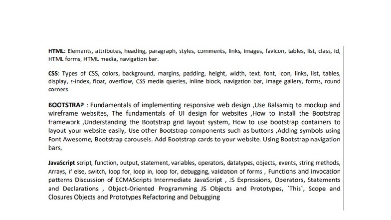Web Designing Workshop: HTML, CSS, Bootstrap & JavaScript Essentials ...