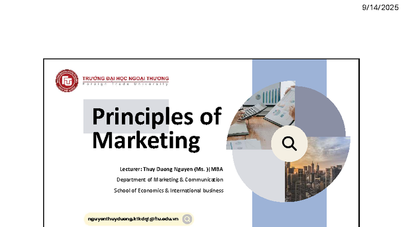 Principles of Marketing (MKT 101) Lecture Notes Overview - Studocu