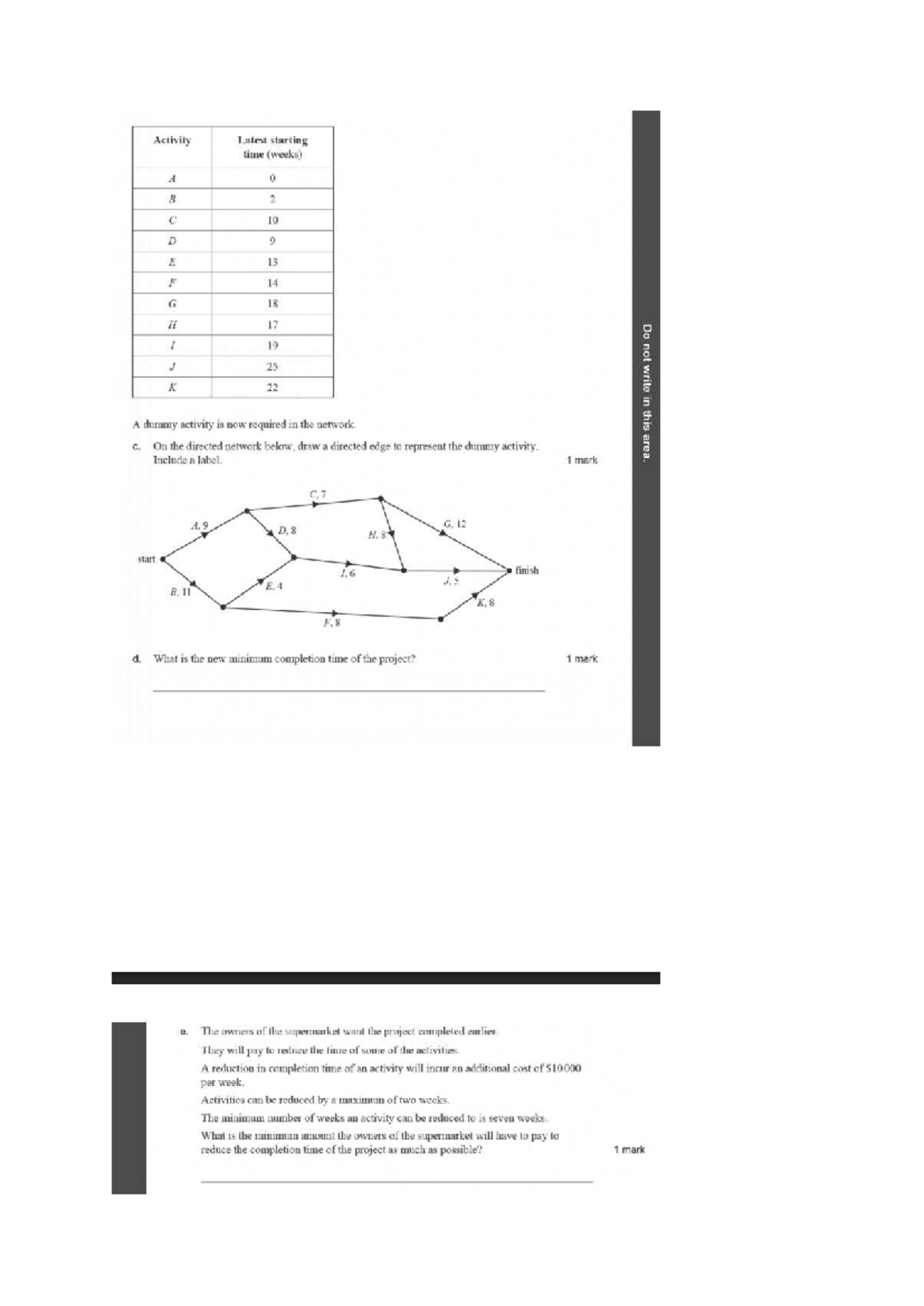 Project Management: Dummy Activity & Completion Time Analysis (Doc30 ...