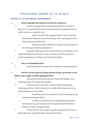 Øve til prøve – ytre krefter og landformer (geografi, Lise) - Øve til prøve – ytre krefter og ...