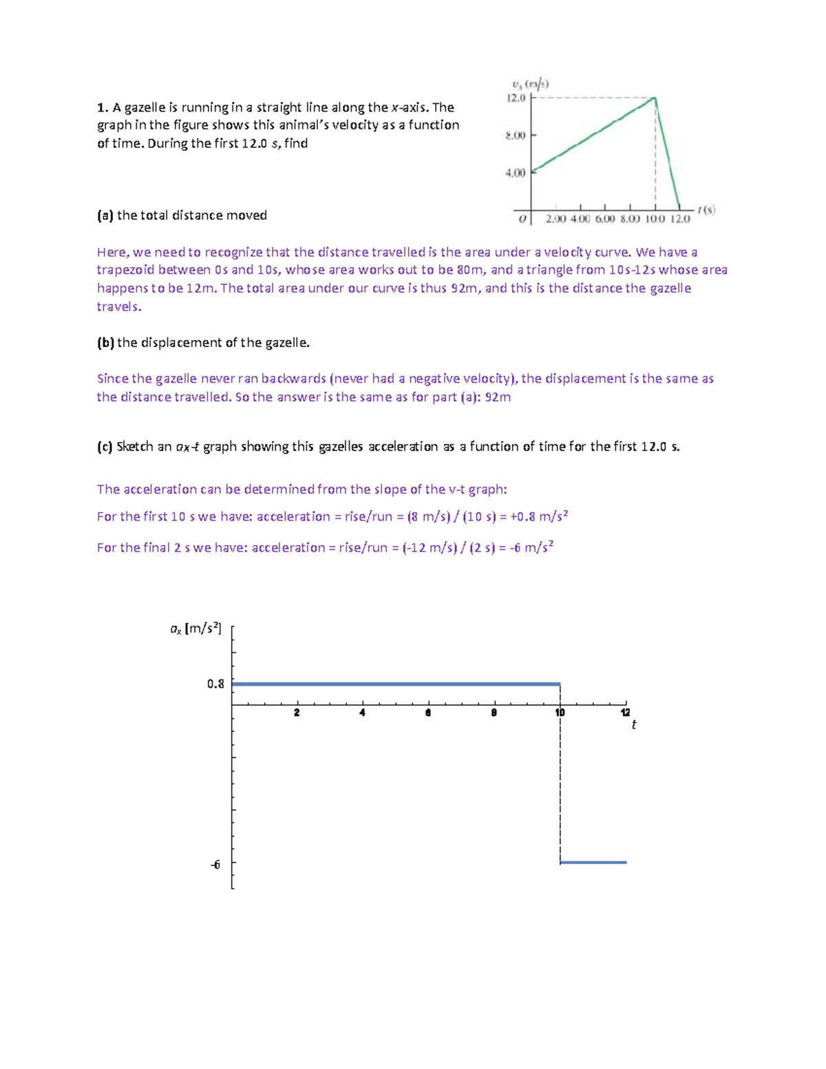 Turtle Motion Analysis: Position, Velocity, and Acceleration (PHYS 101) - Studocu