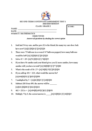 ICT SS2 CLASS NOTES - CONCEPT OF COMPUTER FILE Definition of terms Data ...