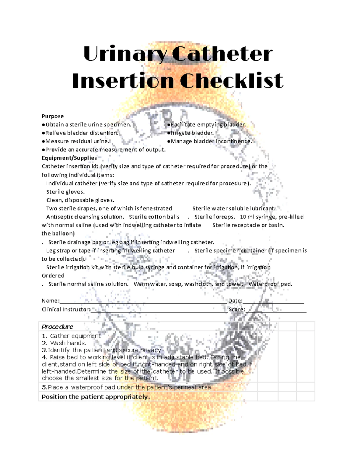 OSCE Checklist for Lymphoreticular Examination Techniques - Studocu
