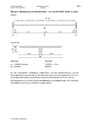 Plattenbalken EC - Zusammenfassung - Prof. Dr.-Ing. M. Rösler Beuth ...