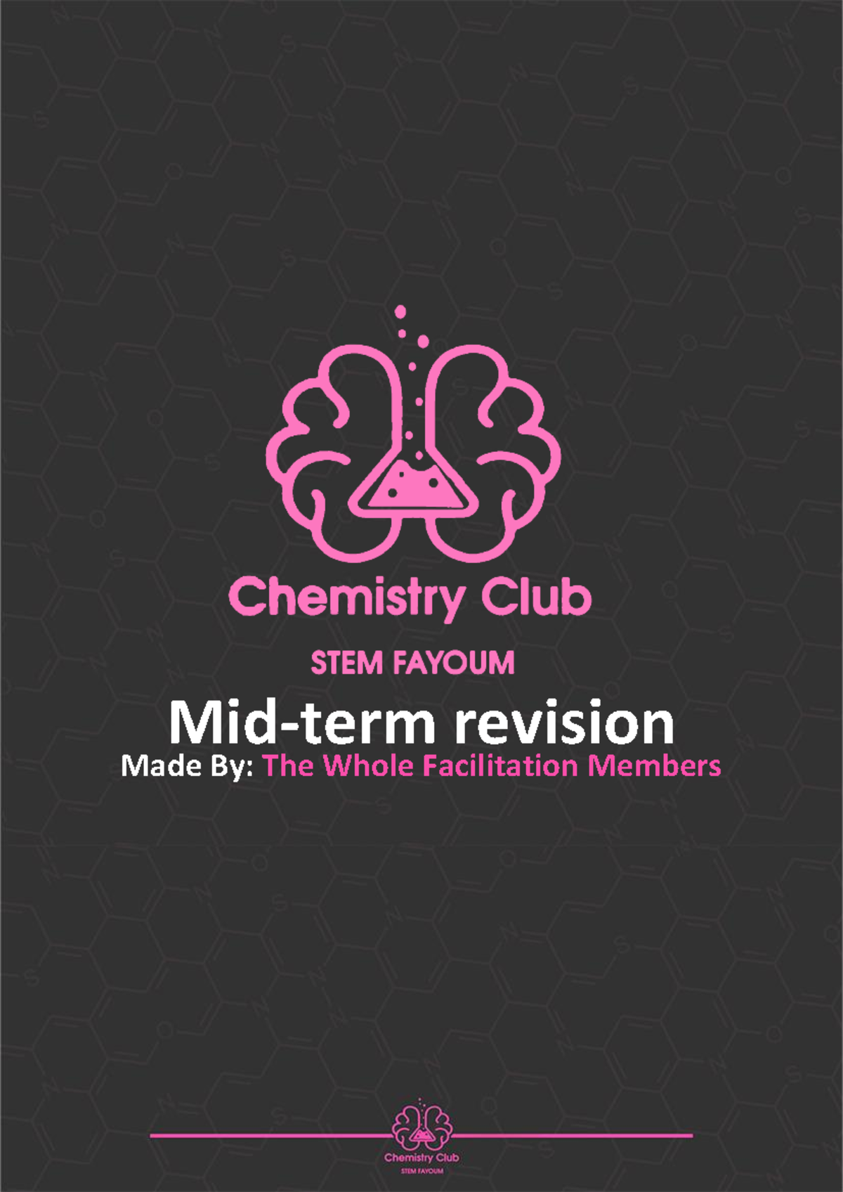 Chemistry MIDTERM: Comprehensive Revision Guide for Success - Studocu
