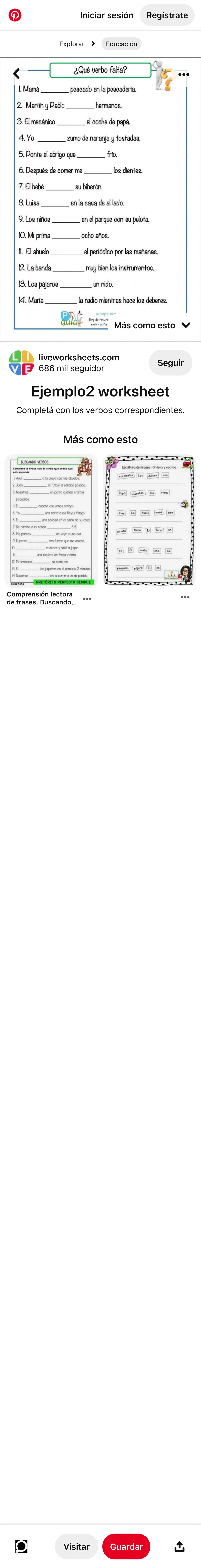 Género y número de los sustantivos ficha interactiva y descargable. P ...