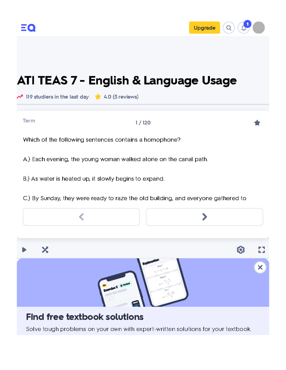 ATI TEAS 7 English Language Usage Flashcards Review Set - Studocu