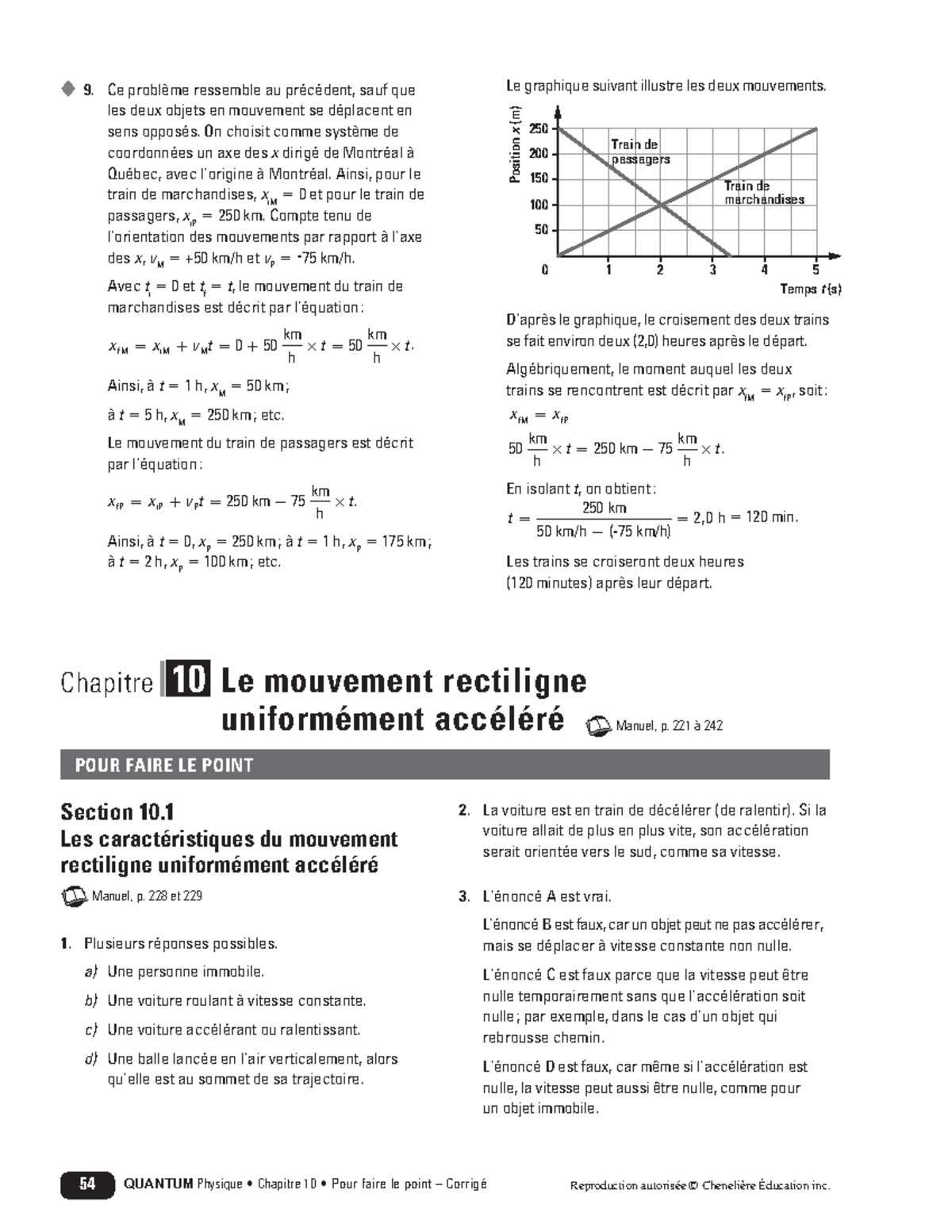 Section-1 Chapitre 10: Corrigé de Quantum Physique - Studocu