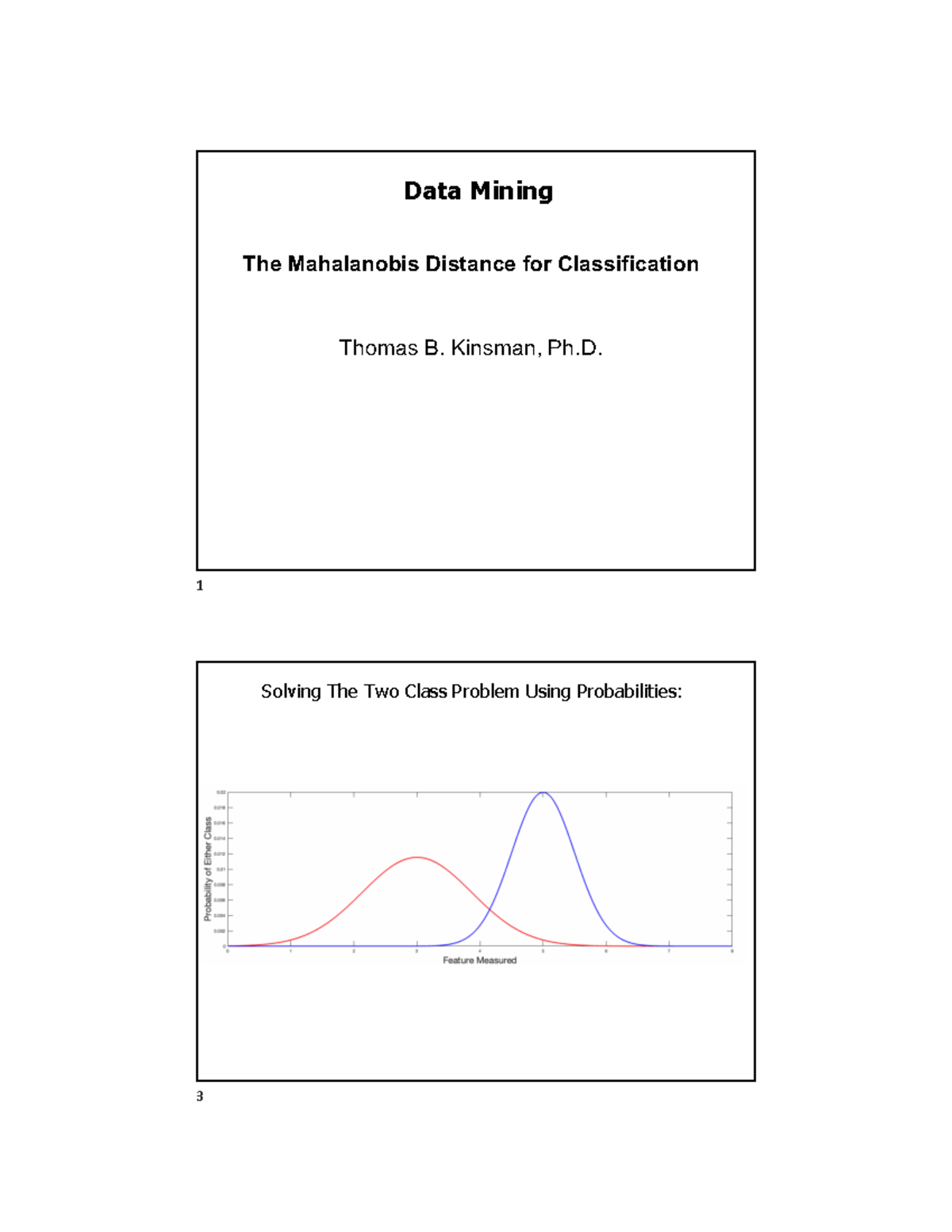 LEC 15 2195 Mahalanobis DIST Walnut vs Pine Needs HAND Cartoons Redone ...