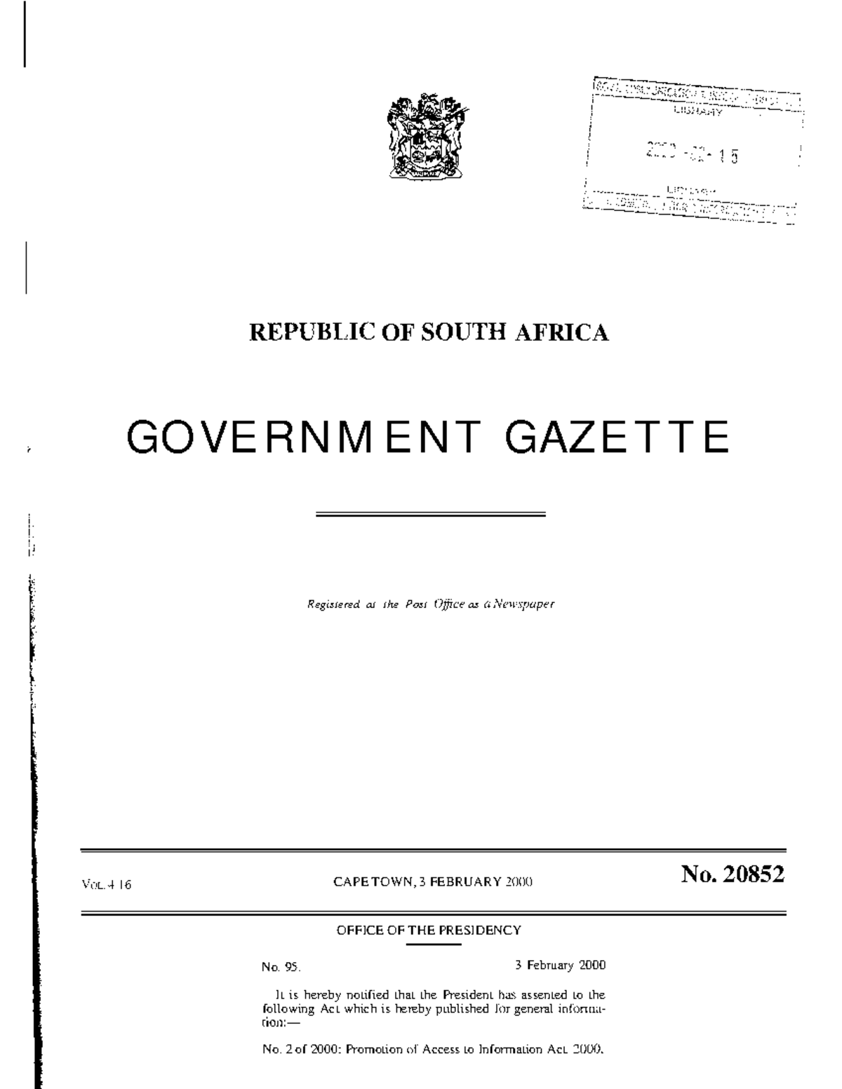 promotion-of-access-to-information-act-no-2-2000-key-provisions