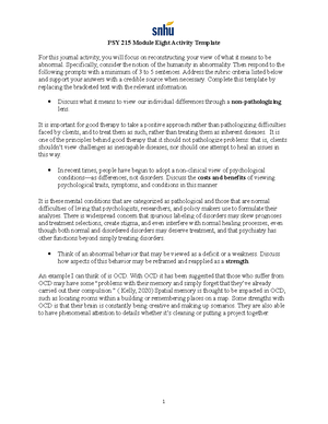 PSY 215 Project Two Template.pptx - Dissociative Identity Disorder (DID ...