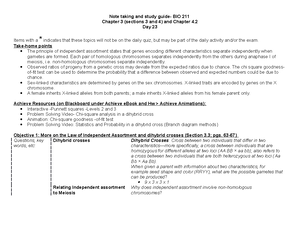 BIO 211-Day 15 Meiosis - This is a completed note-taking guide that ...