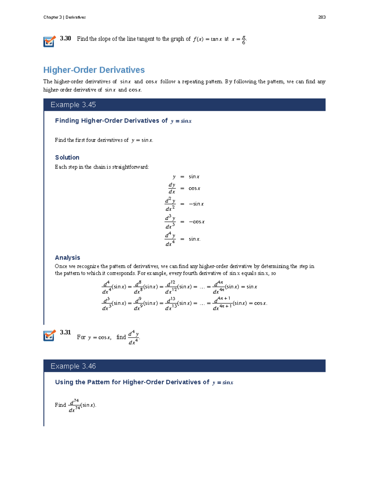 Chapter 3: Derivatives and Patterns in Calculus (Calc 1) - Studocu