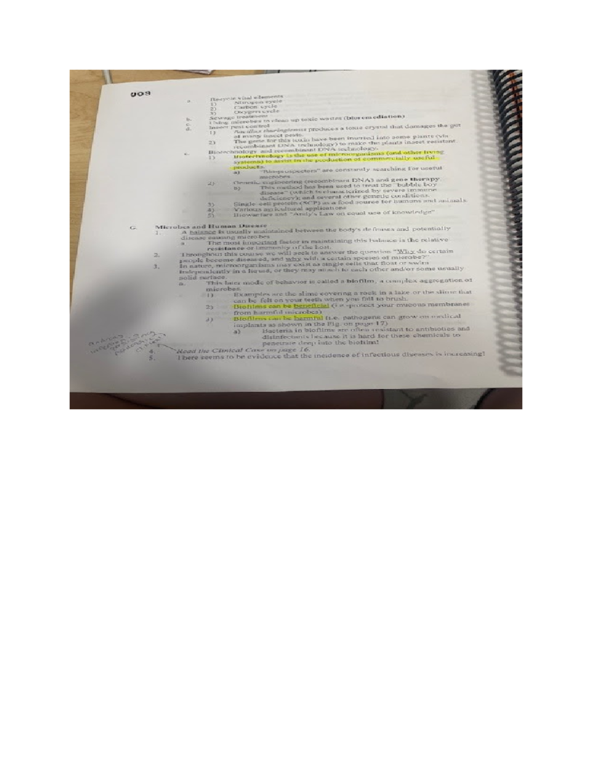 Biol 2060: Microbial Ecology and Biotechnology Overview - Studocu