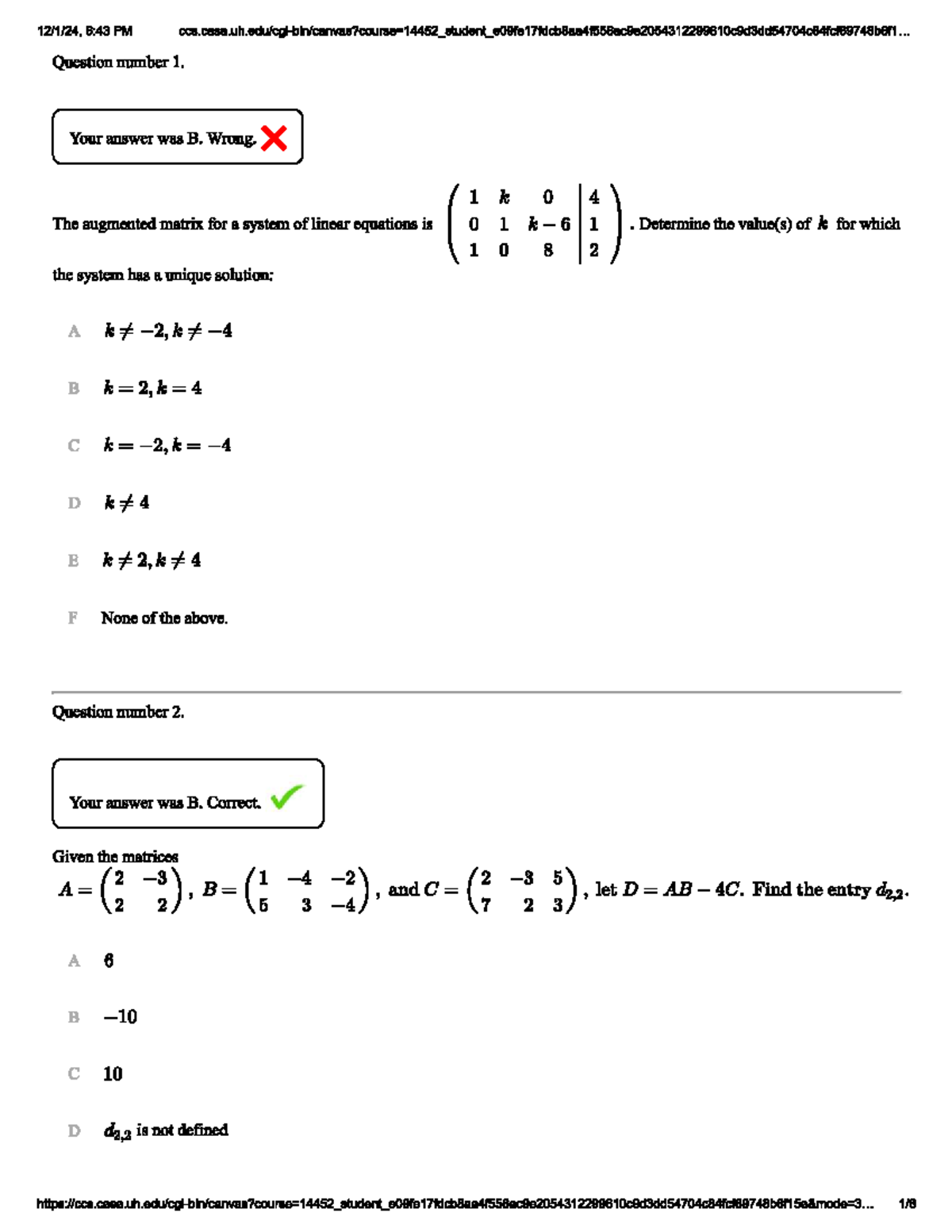 Exam 3 MATH 3321 - Practice Questions & Solutions Guide - Studocu