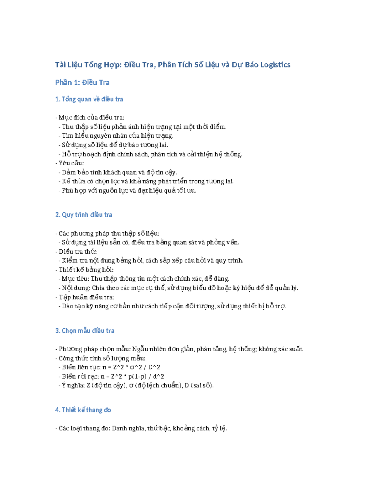 Tai Lieu Dieu Tra Phan Tich Du Bao - Tài Liệu Tổng Hợp: Điều Tra, Phân ...