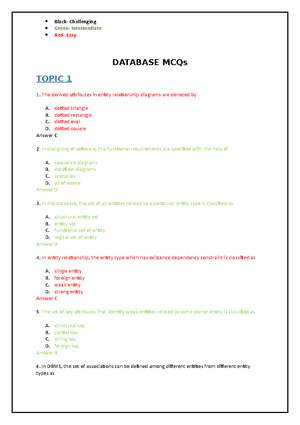 [Solved] What three often conflicting database requirements must be - Database systems - Studocu