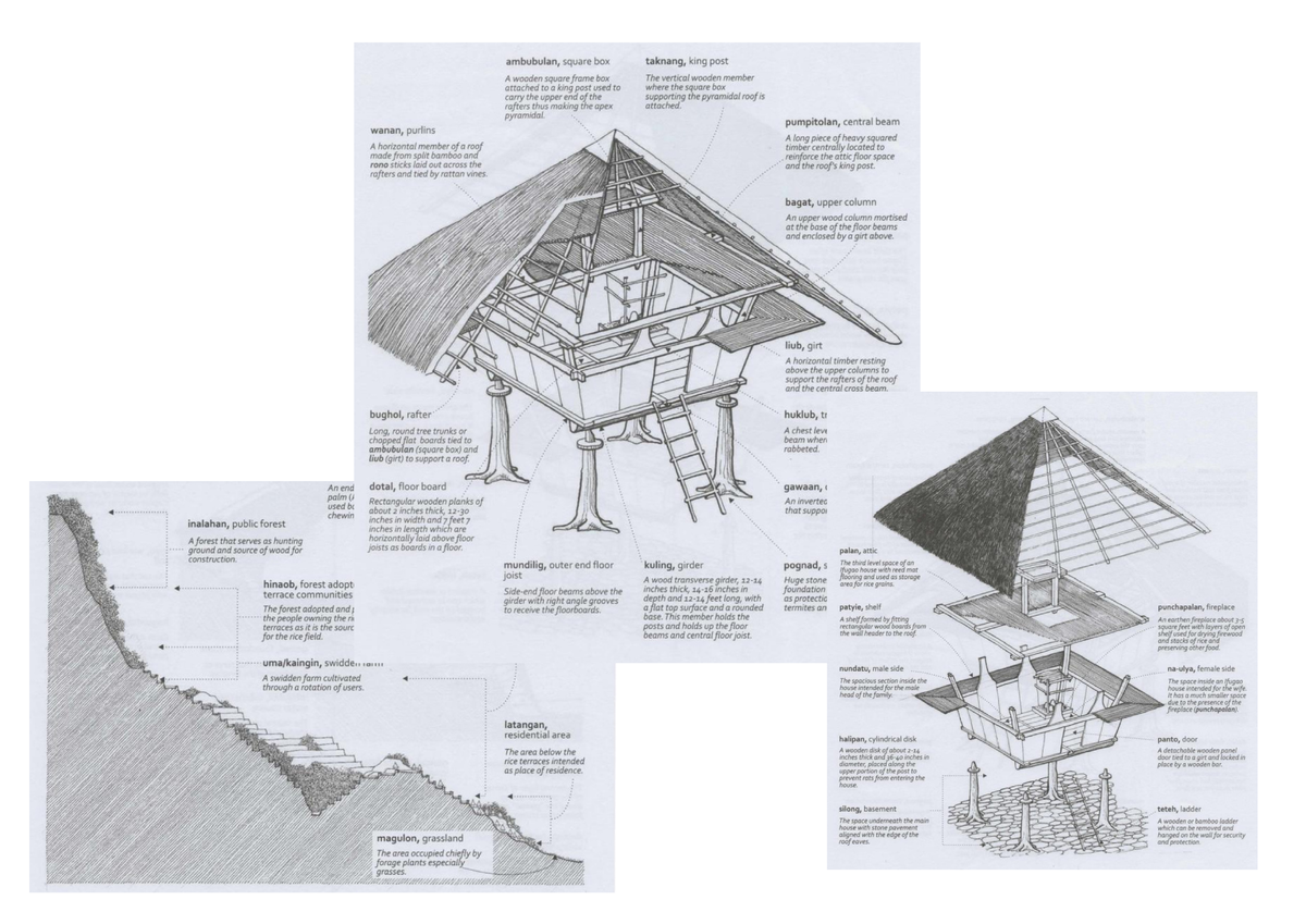 HOA - Traditional Ifugao House Construction Elements - Studocu