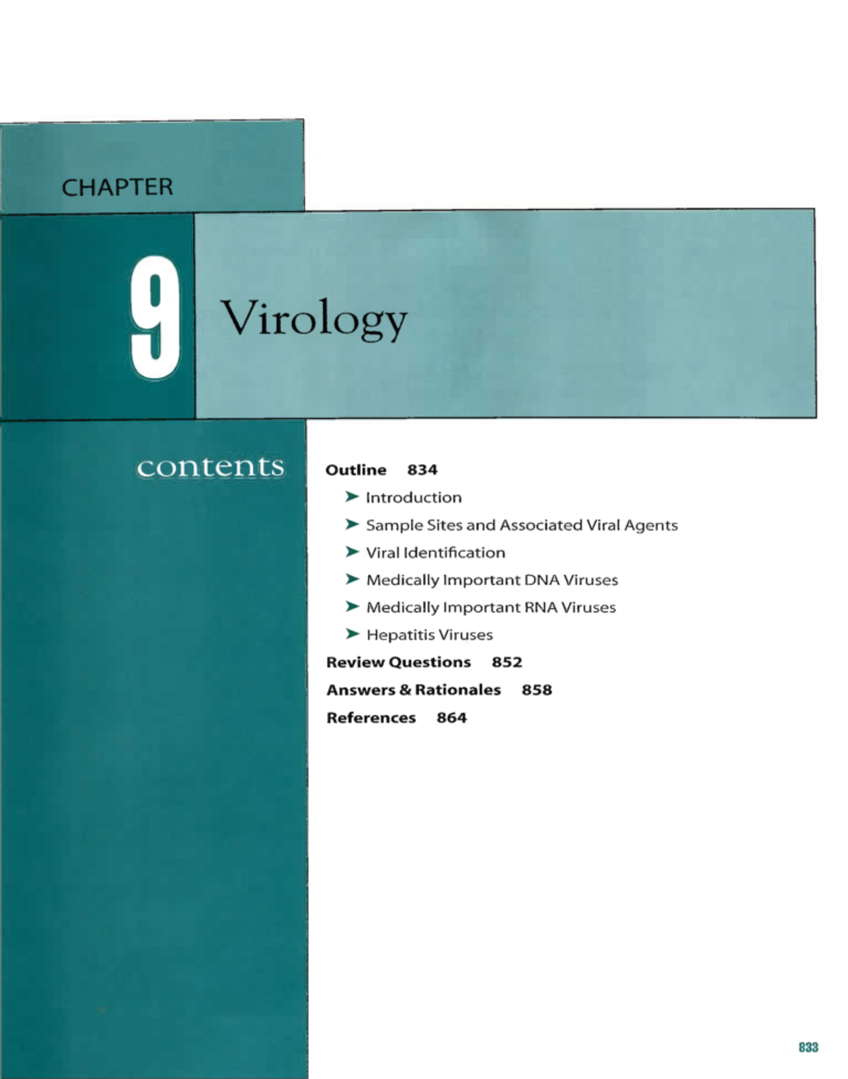 Chapter 09: Virology - Key Concepts & Study Notes - Studocu