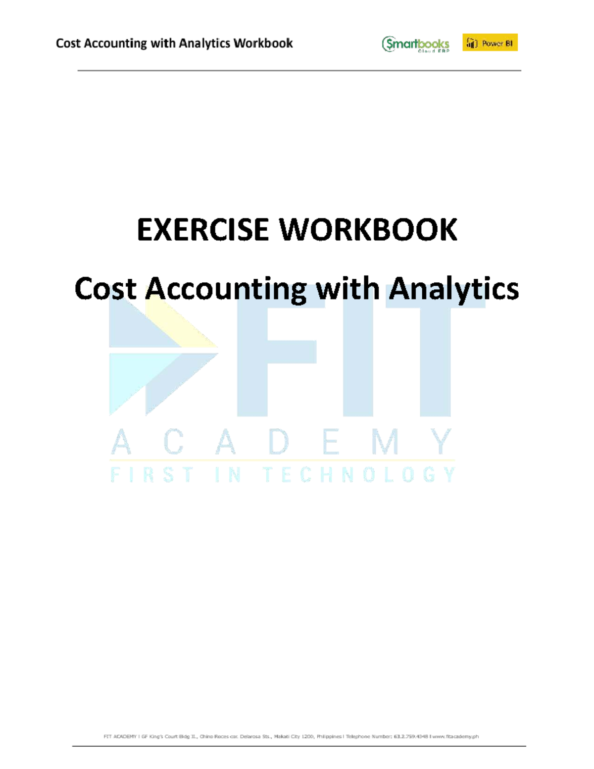 Cost Accounting Exercises Workbook: Comprehensive Guide (ACC 101) - Studocu
