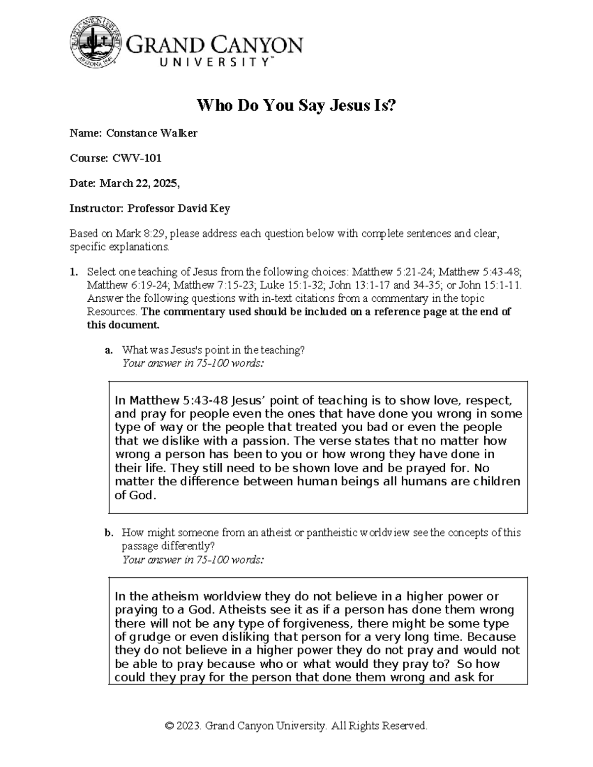 CWV-101-301-RS-T4Who Do You Say Jesus Is-Online - Who Do You Say Jesus ...