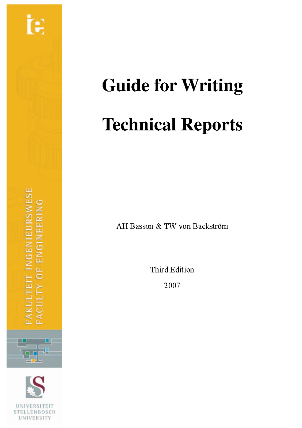 Guide for Writing Technical Reports for Engineering (MECH 301) - Studocu
