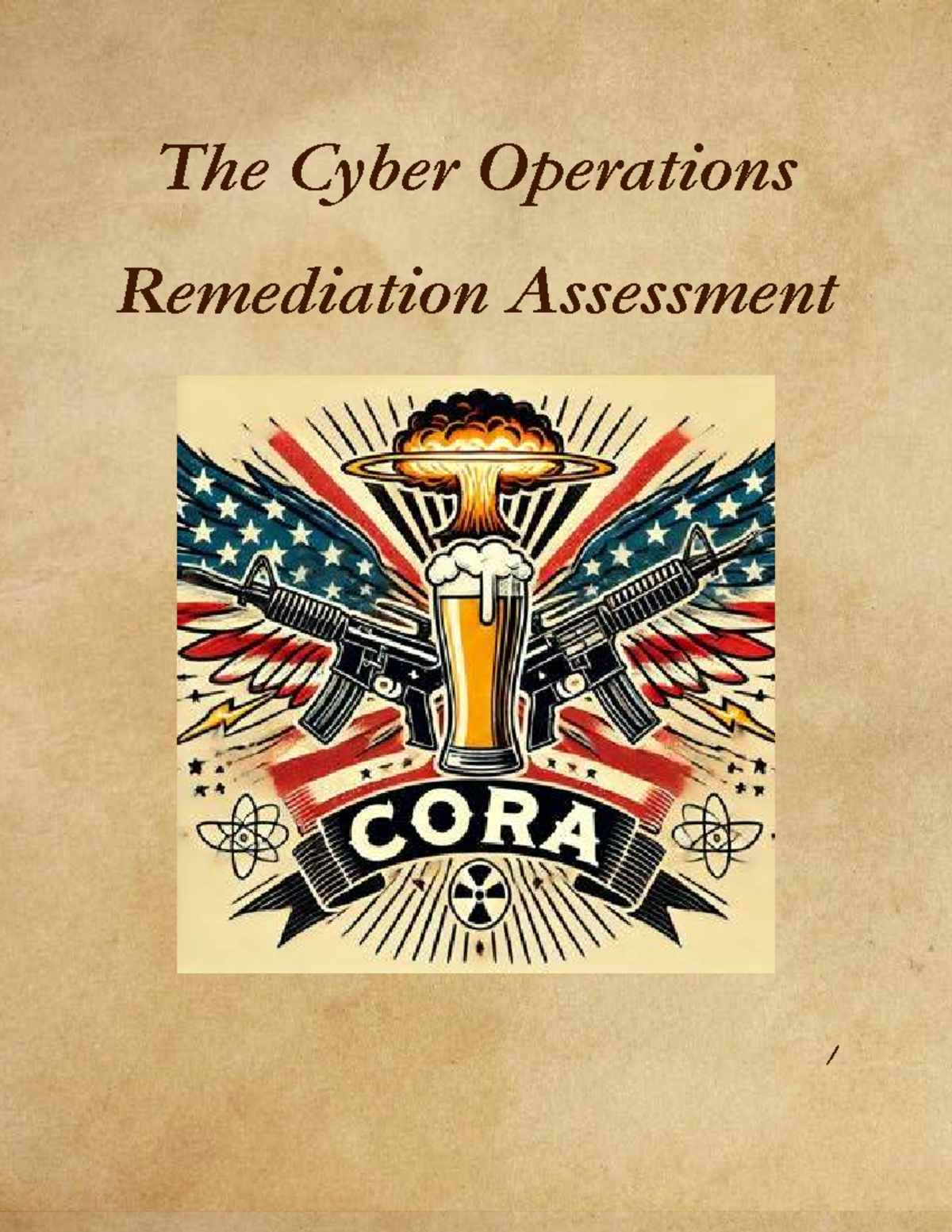 CORA II Packet - Cyber Operations Remediation Assessment 1 Guide - Studocu