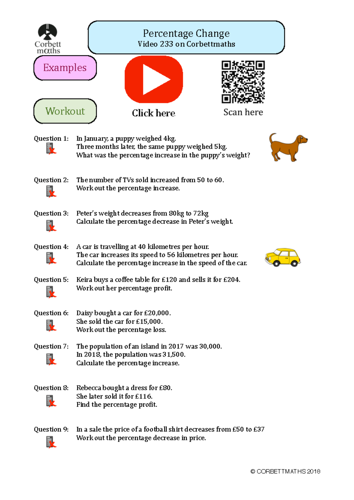 Percentage Change: A Comprehensive Study Guide - Studocu
