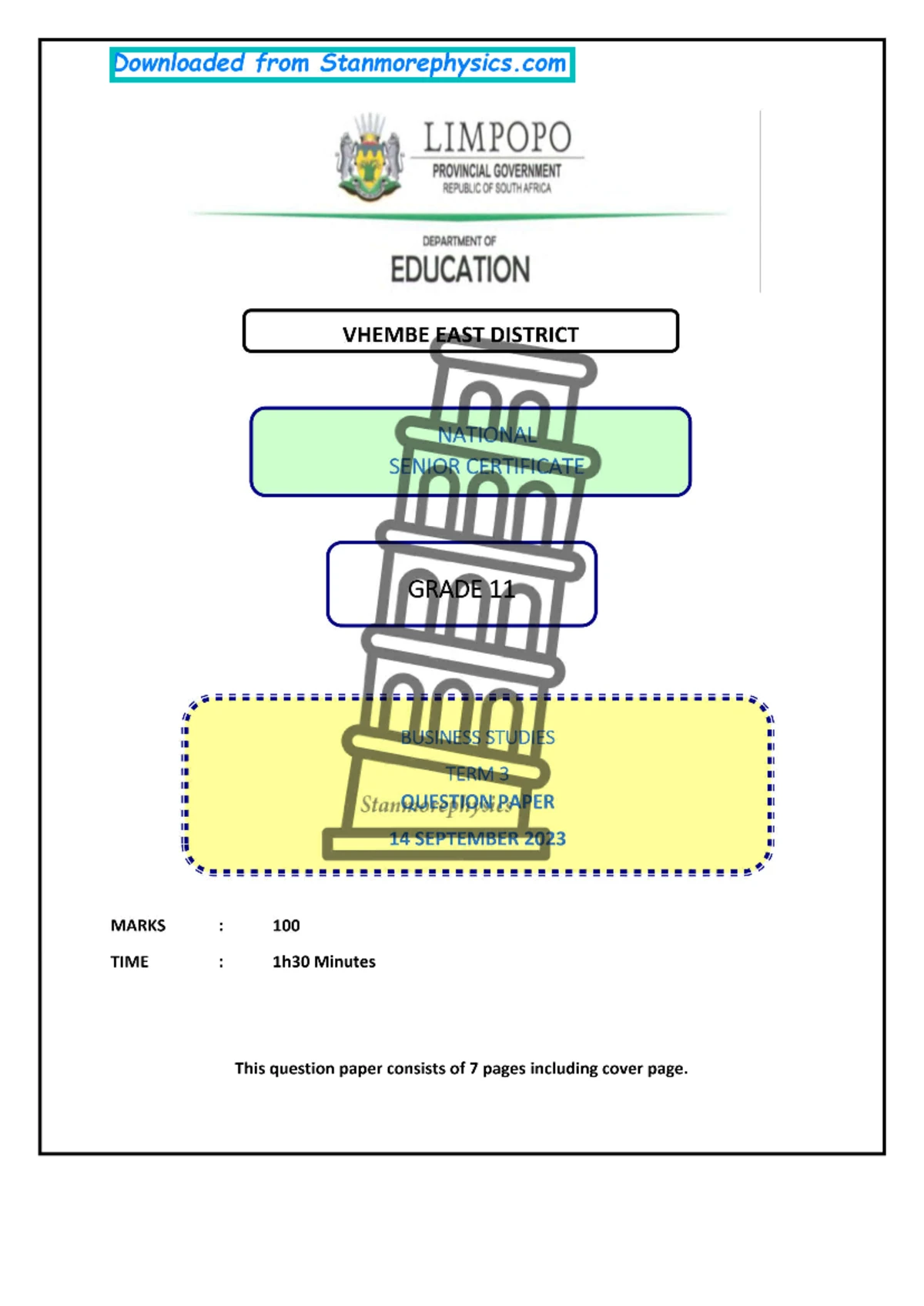 2025 BSTD Grade 10 ATP - Atps - BUSINESS STUDIES GRADE 10 ANNUAL ...