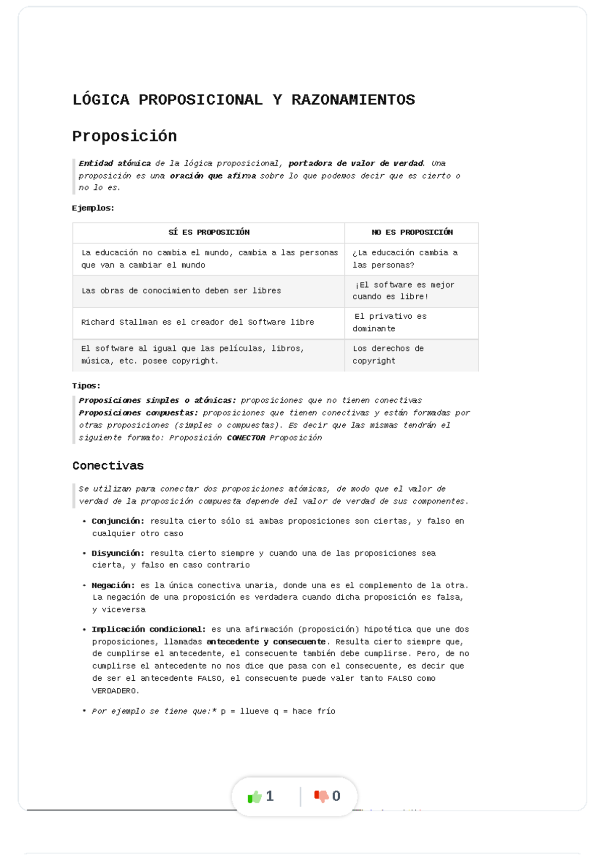 Resumen-logica-proposicional-y-razonamientos compress - LÓGICA PROPOSICIONAL Y RAZONAMIENTOS ...