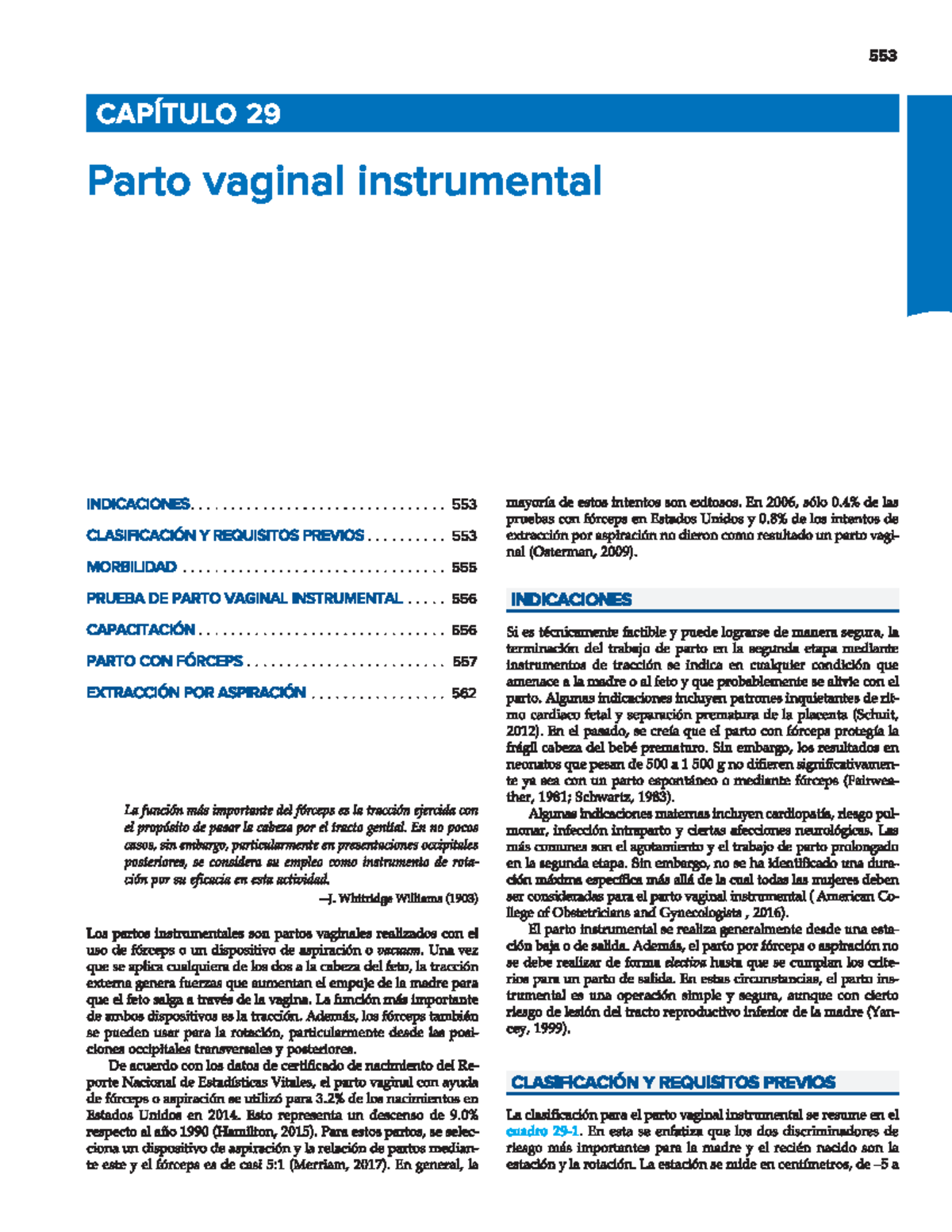 11O - Resumen sobre Parto Instrumental y su Clasificación en ...