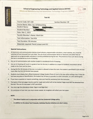EET 228 Lab 8 Fire Alarm Installation and Class B Wiring - Session ...