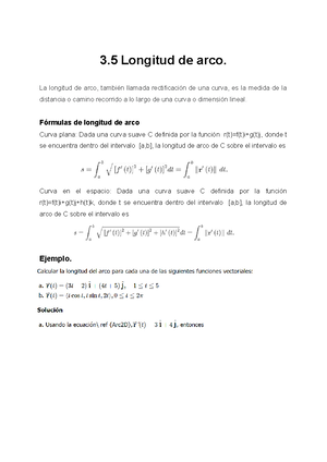 Fórmulario DE Cálculo Diferencial E Integral - calculo vectorial - FÓRMULARIO DE CÁLCULO ...