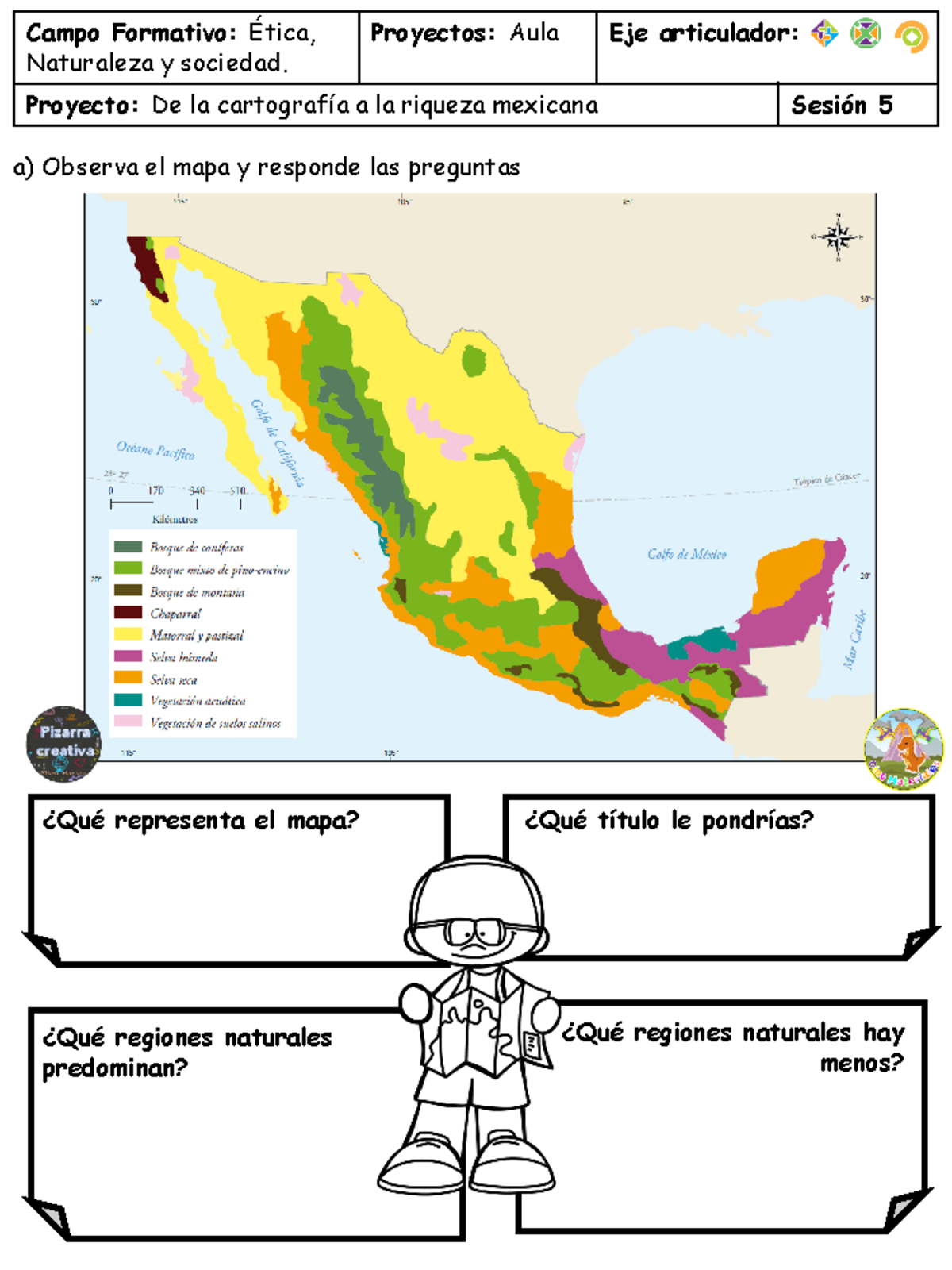 Ejercicio Mapas: Análisis de Regiones Naturales en México - Studocu