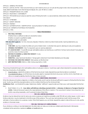 Flowchart 1 - evidence chart - IS THE (1) Prior Statement Judicial ...