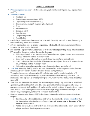 Chapter 5: Digital Image Characteristics in Radiography IR Systems - Chapter 5- Digital Image ...