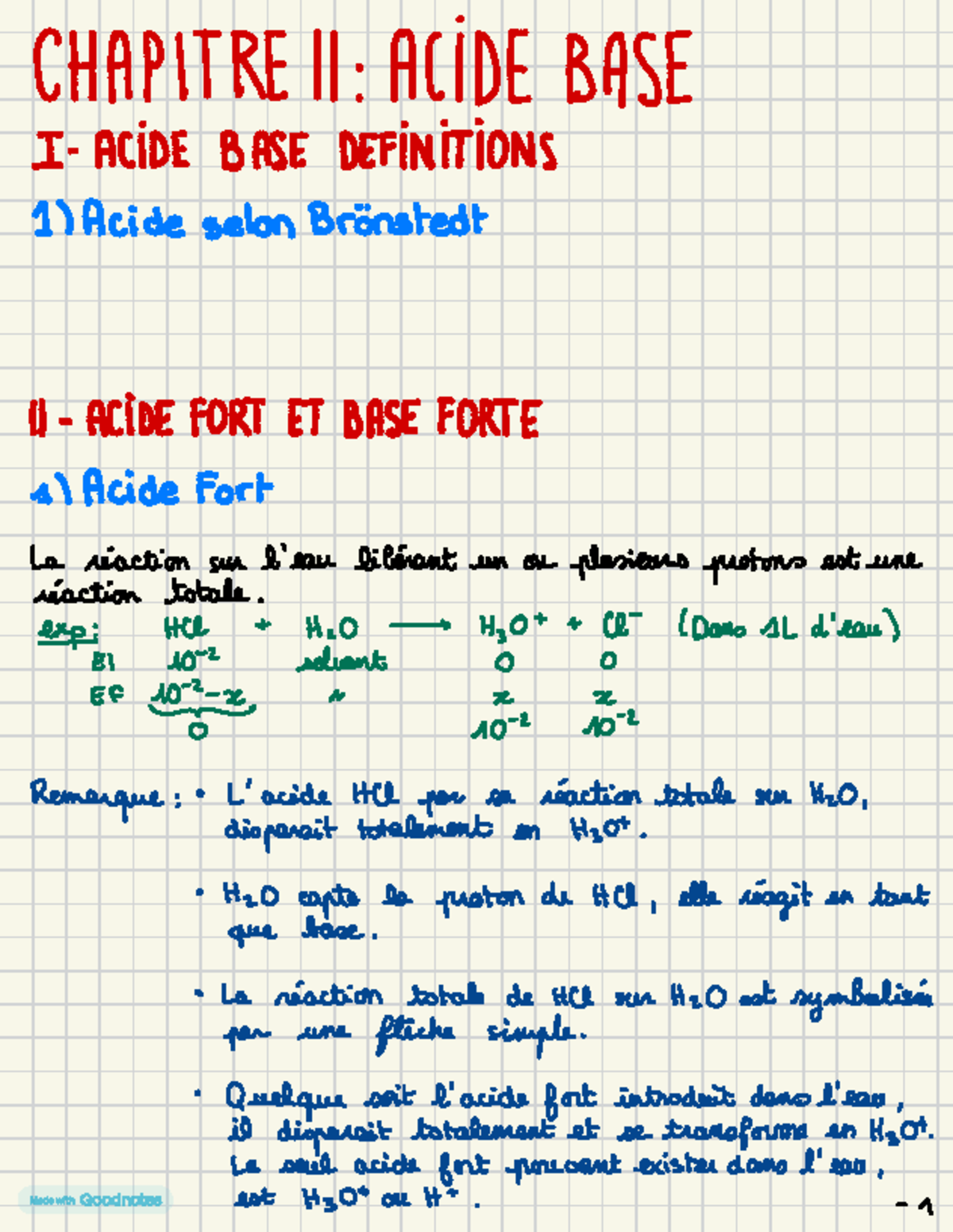 Chapitre 2 - acide base - CHAPITRE 1 : ALIDE BASE I - ACIDE BASE ...
