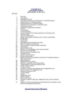 Interpretation ACT - Act - CHAPTER 01: INTERPRETATION ARRANGEMENT OF ...