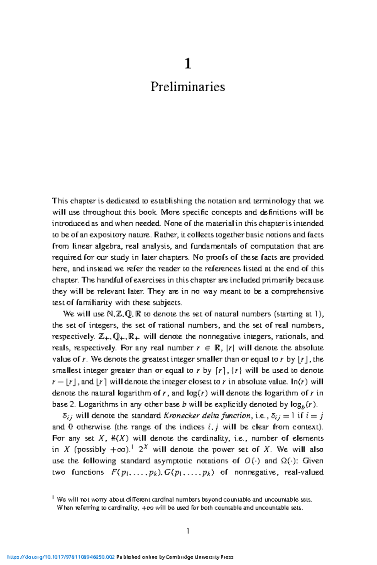 Preliminaries - Optimization Concepts and Definitions - Studocu