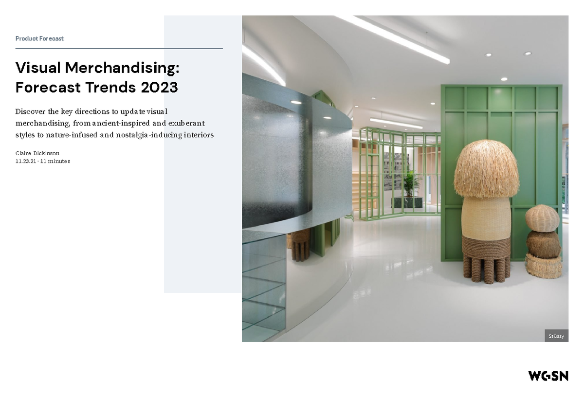 Visual Merchandising Forecast Trends 2023 - Product Forecast Visual ...