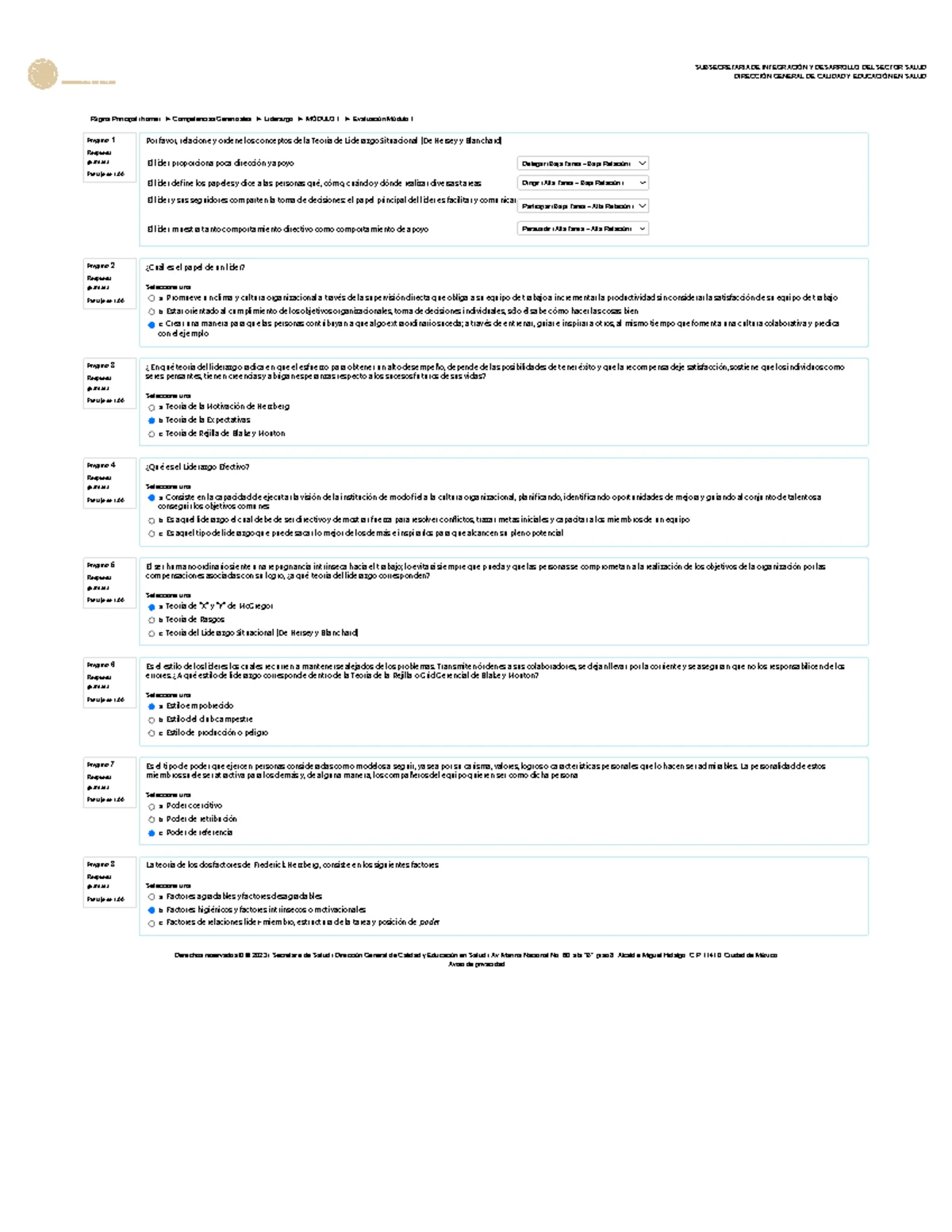 Examen de Ética e Integridad 3: Preguntas y Respuestas - Studocu