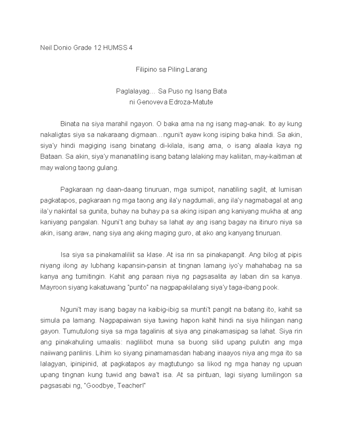 Document - Please provide some lecture notes for my advance study ...